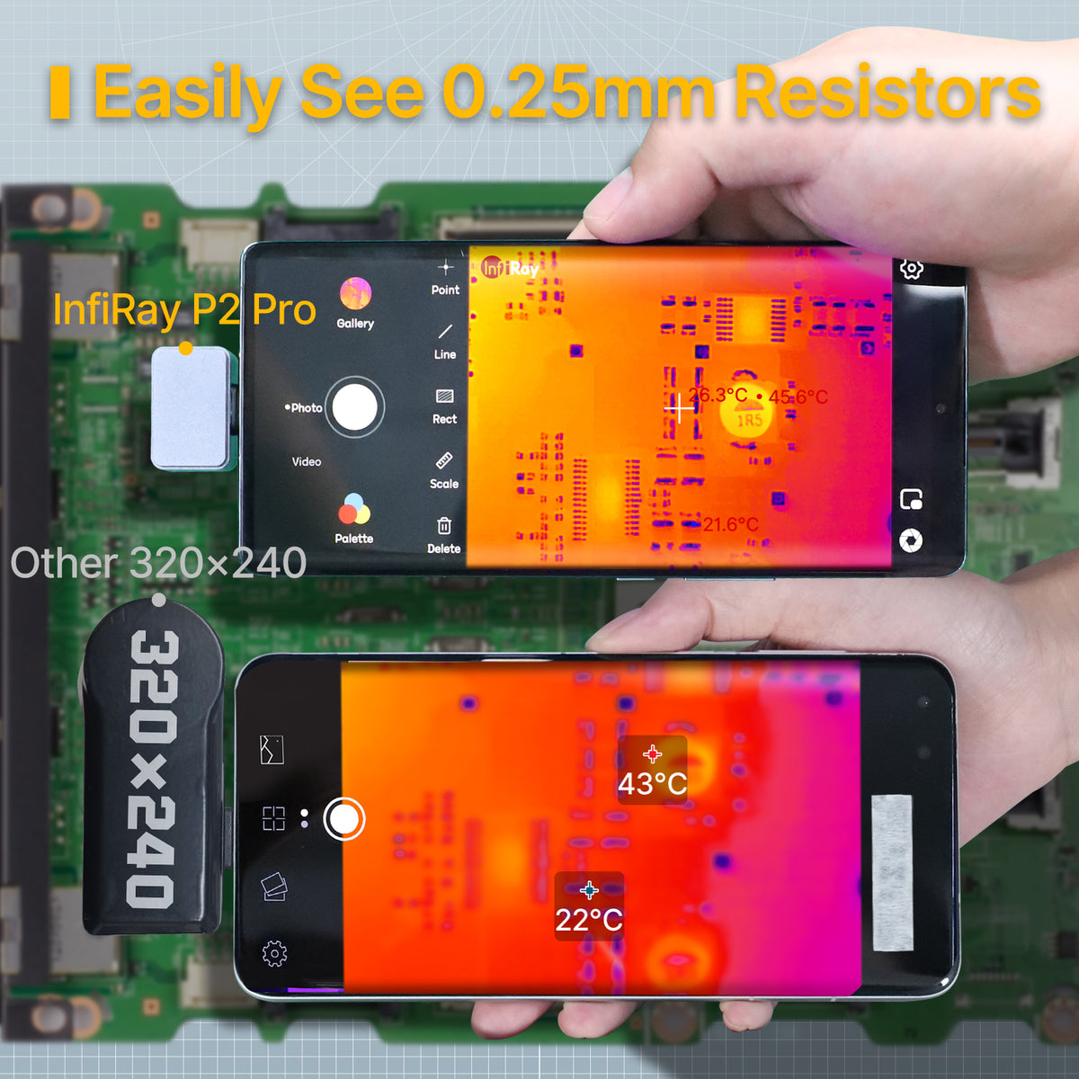 InfiRay P2 Pro World’s Smallest Thermal Camera